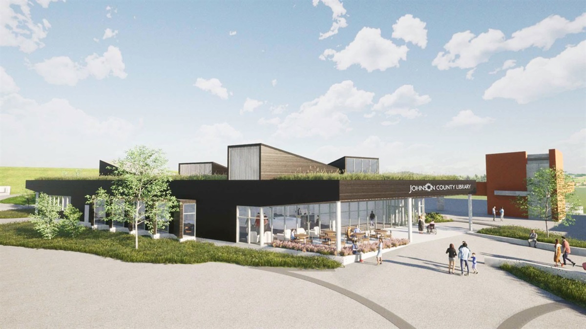 Merriam Plaza Library Ribbon Cutting City of Merriam