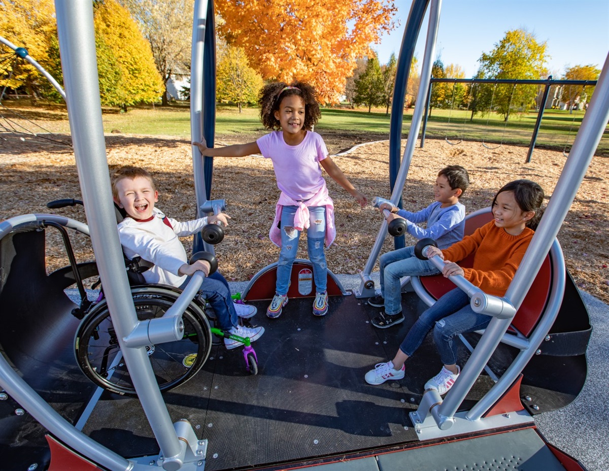 Ribbon-Cutting for World’s First Inclusive We-Go-Swing City of Merriam